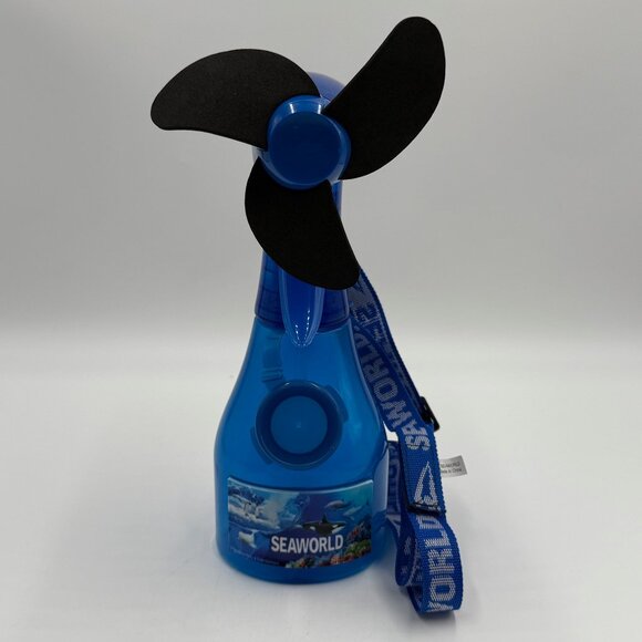 Seaworld | Other | Seaworld Misting Water Spray Bottle Fan With Lanyard ...